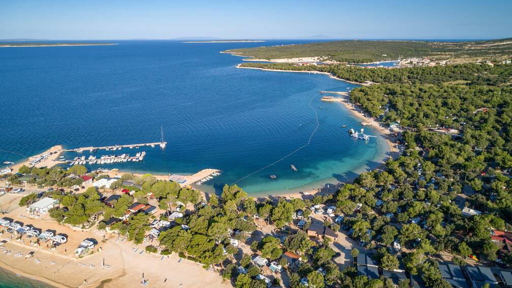 Camping Simuni - Pag, Dalmatie, Croatie | Homair