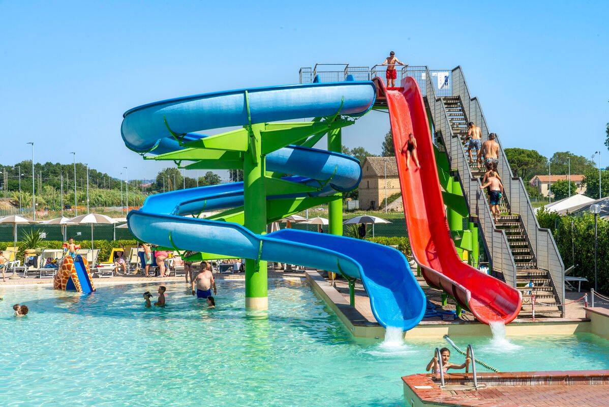 Camping La Risacca Family Camping Village - Campingplatz Porto Sant'Elpidio - Marken - Italien ...